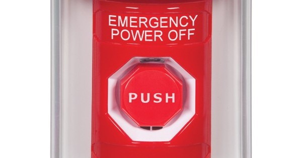 SS2042PO-EN STI Red Indoor/Outdoor Flush w/ Horn Key-to-Reset Stopper ...