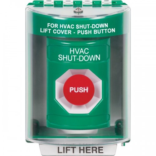 HVAC Shutdown Buttons and Switches