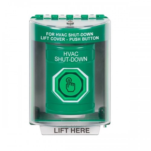 HVAC Shutdown Buttons and Switches