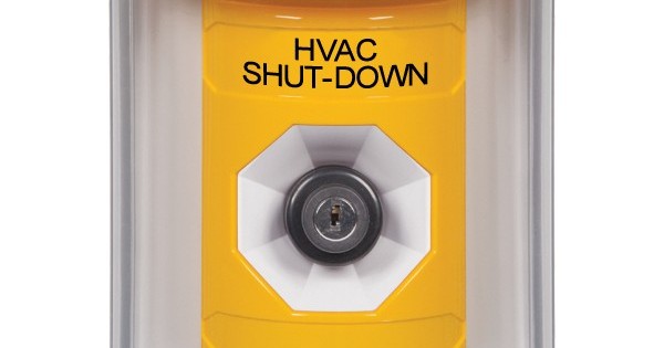 SS2243HV-EN STI Yellow Indoor/Outdoor Flush w/ Horn Key-to-Activate ...