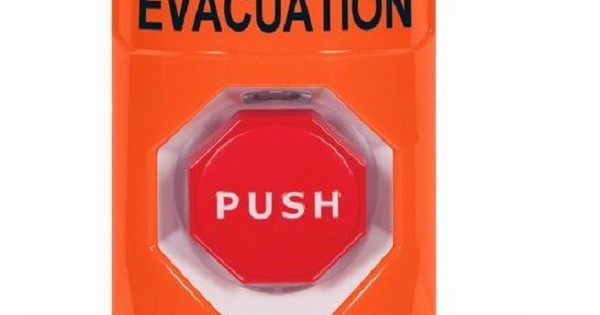 SS2505EV-EN STI Orange No Cover Momentary (Illuminated) Stopper Station ...