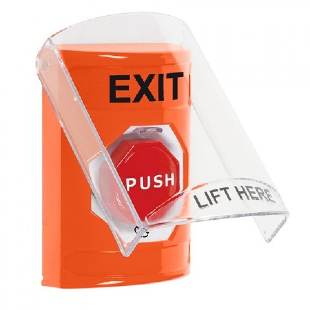 SS25A9XT-EN STI Orange Indoor Only Flush or Surface w/ Horn Turn-to ...