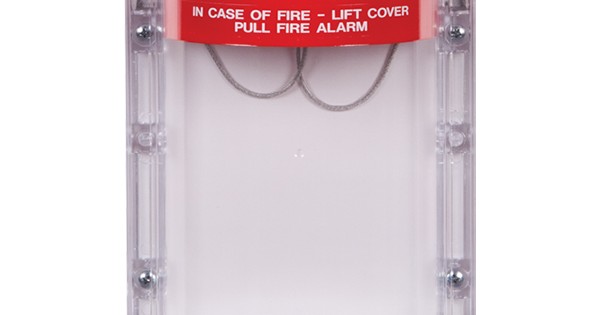 STI-1200 STI Stopper II without Horn - Flush Mount - Red Fire Label