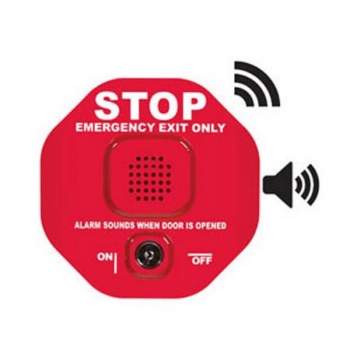 STI-6400WIR8 STI Wireless Exit Stopper Multifunction Door Alarm
