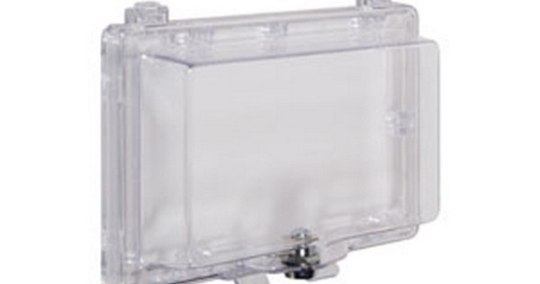 STI-6560 STI Widebody Keypad Protector with Key Lock - Clear