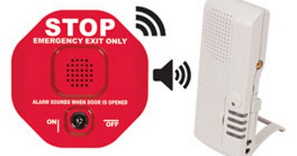 STI-V6400WIR4 STI Wireless Exit Stopper with Voice Receiver